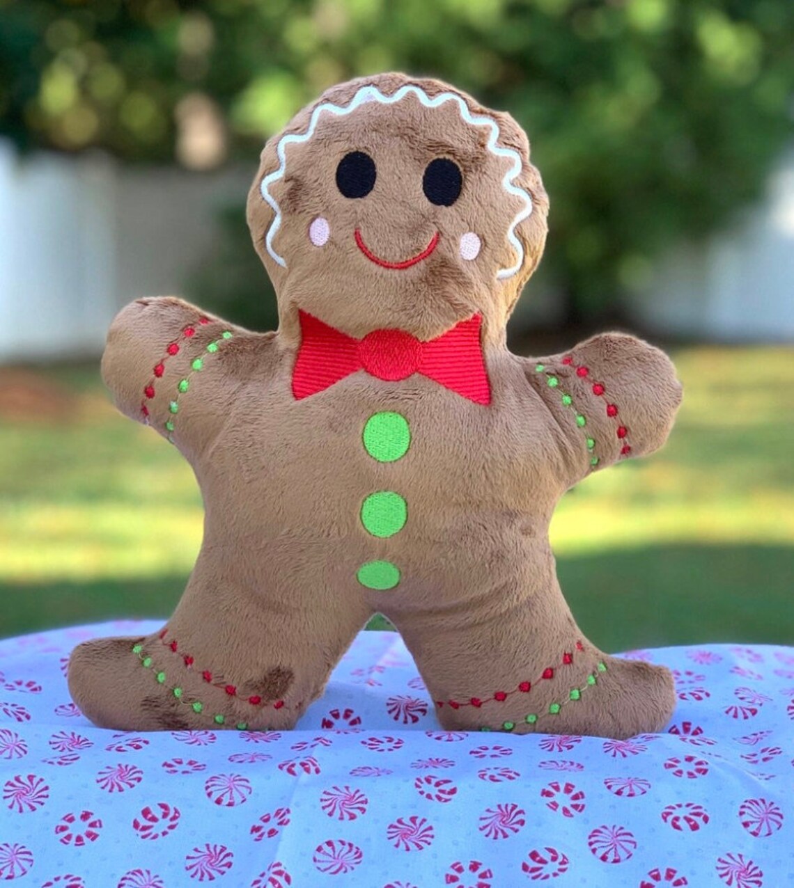 Gingerbread Man Stuffie - Etsy