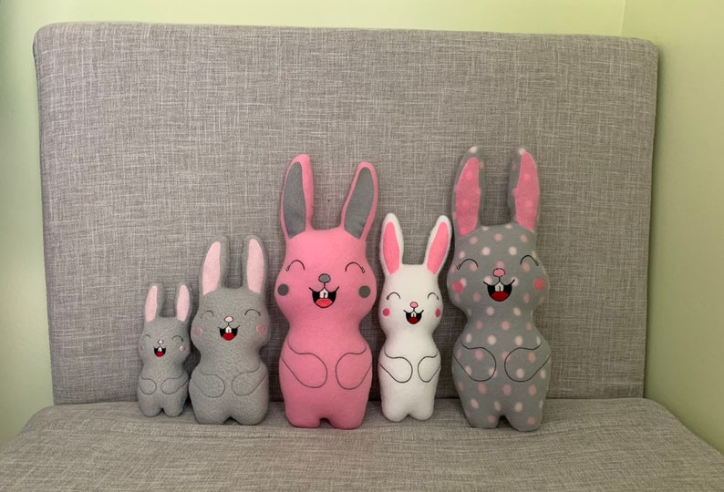 Bunny Stuffie - Etsy