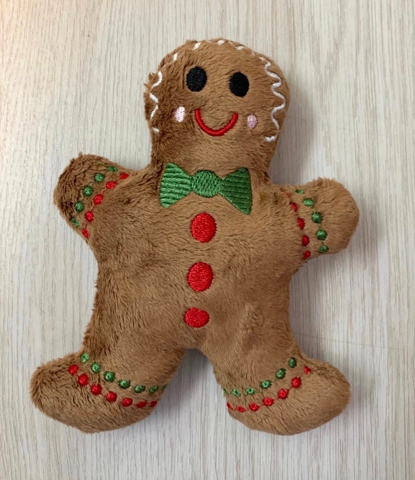 Gingerbread Man Stuffie - Etsy