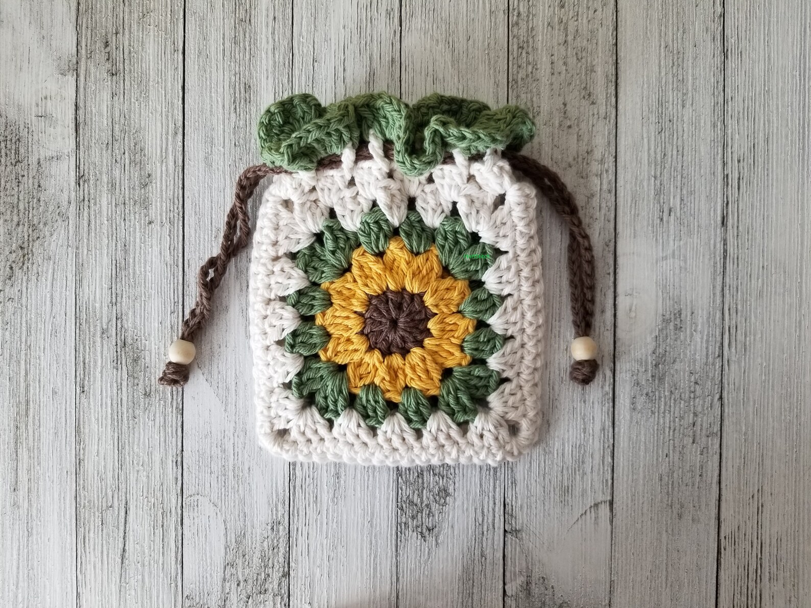 PATTERN for Crochet Sunflower Pouch PDF Pattern for Sunflower - Etsy