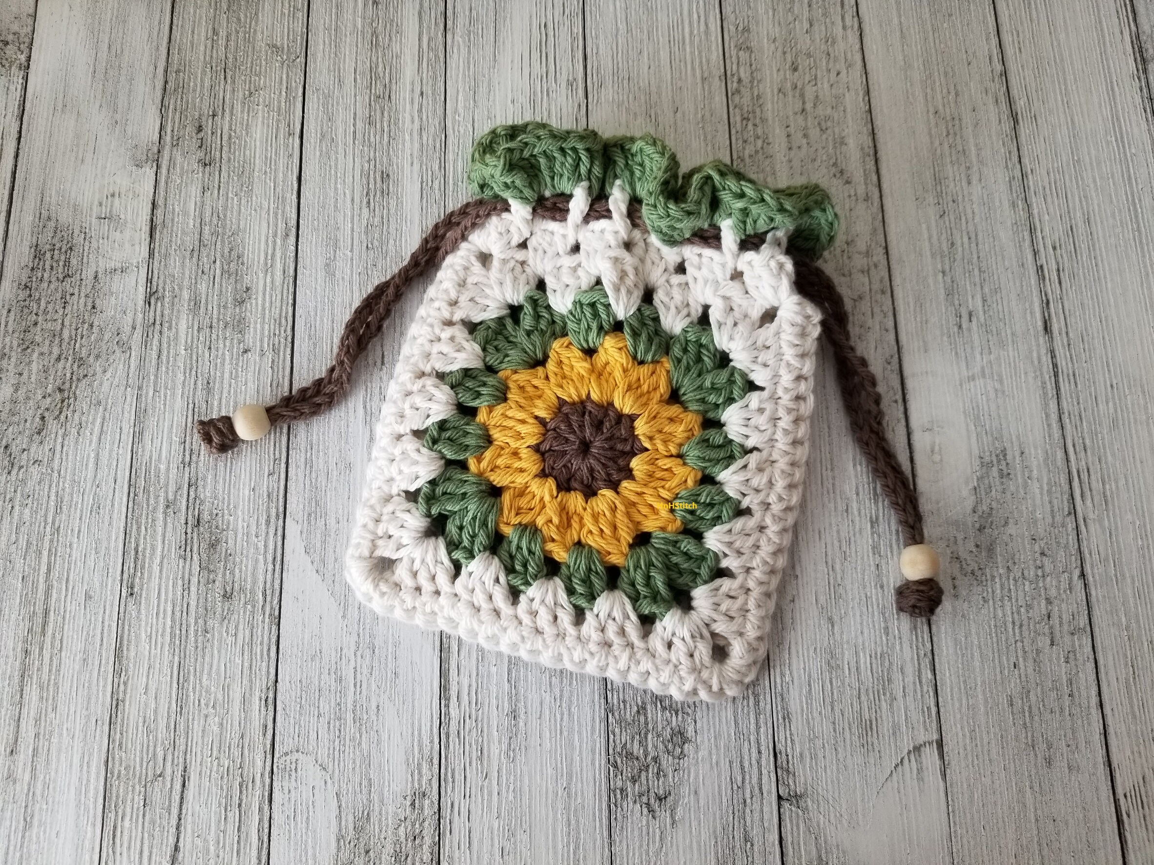 PATTERN for Crochet Sunflower Pouch PDF Pattern for Sunflower - Etsy