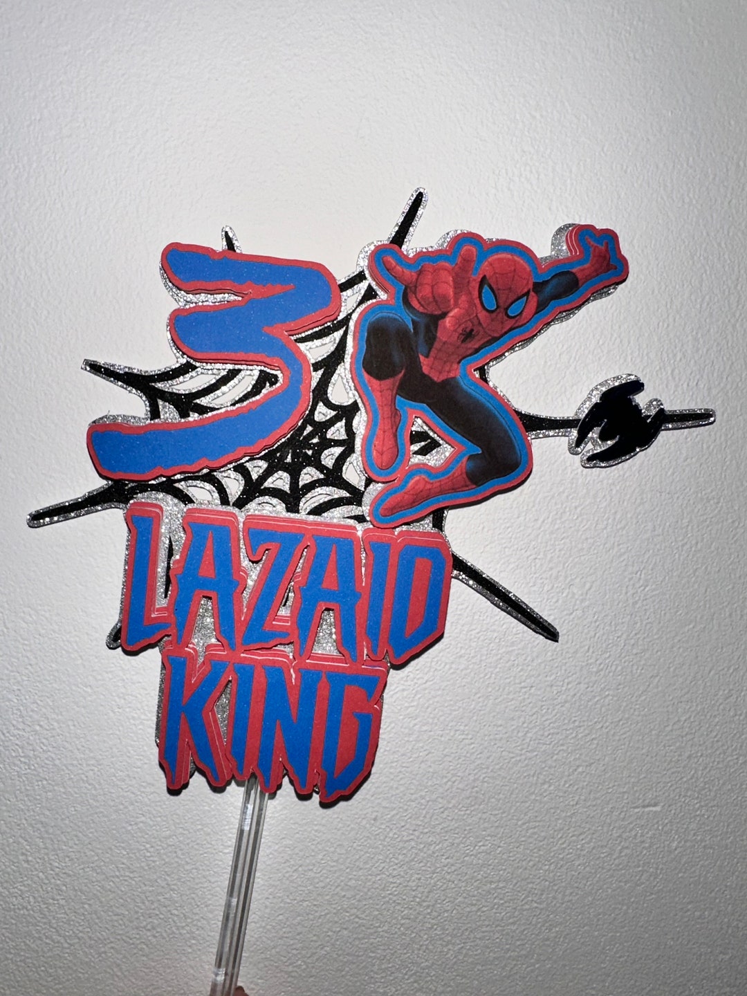 Spider-man 3D Cake Topper - Etsy Australia