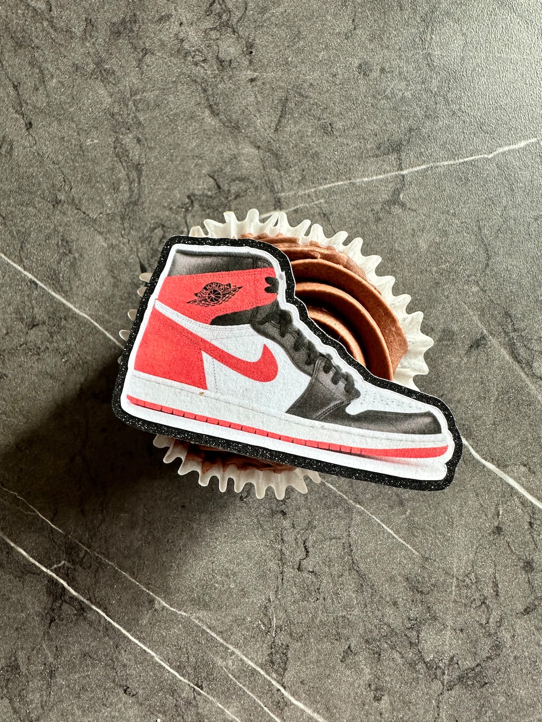 Jordan Sneaker/trainer X6 Cupcake Toppers - Etsy