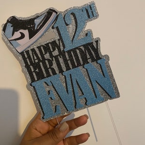 Jordan Sneaker/trainer Cake Topper - Etsy