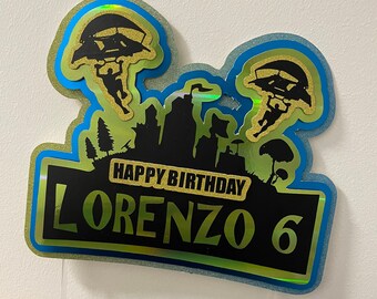 Fortnight Cake Topper - Etsy UK