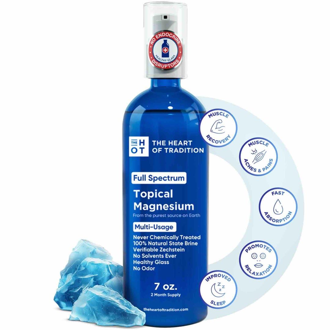 Transdermal Magnesium "zechstein Inside®" in GLASS - Etsy