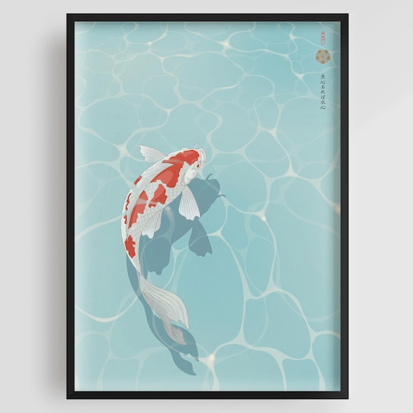 Koi Painting - Etsy UK