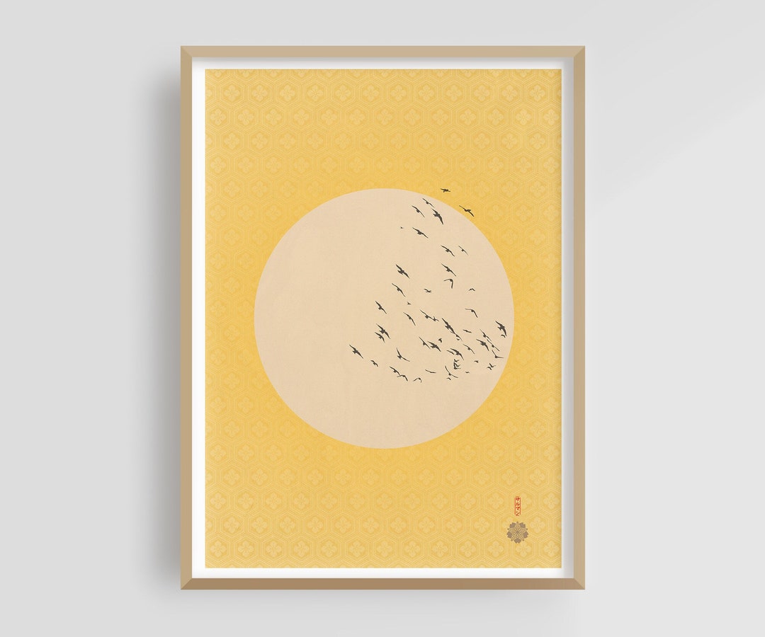 Japandi Art Print | Zen Artwork | Gallery Wall Art | Japan Woodblock ...