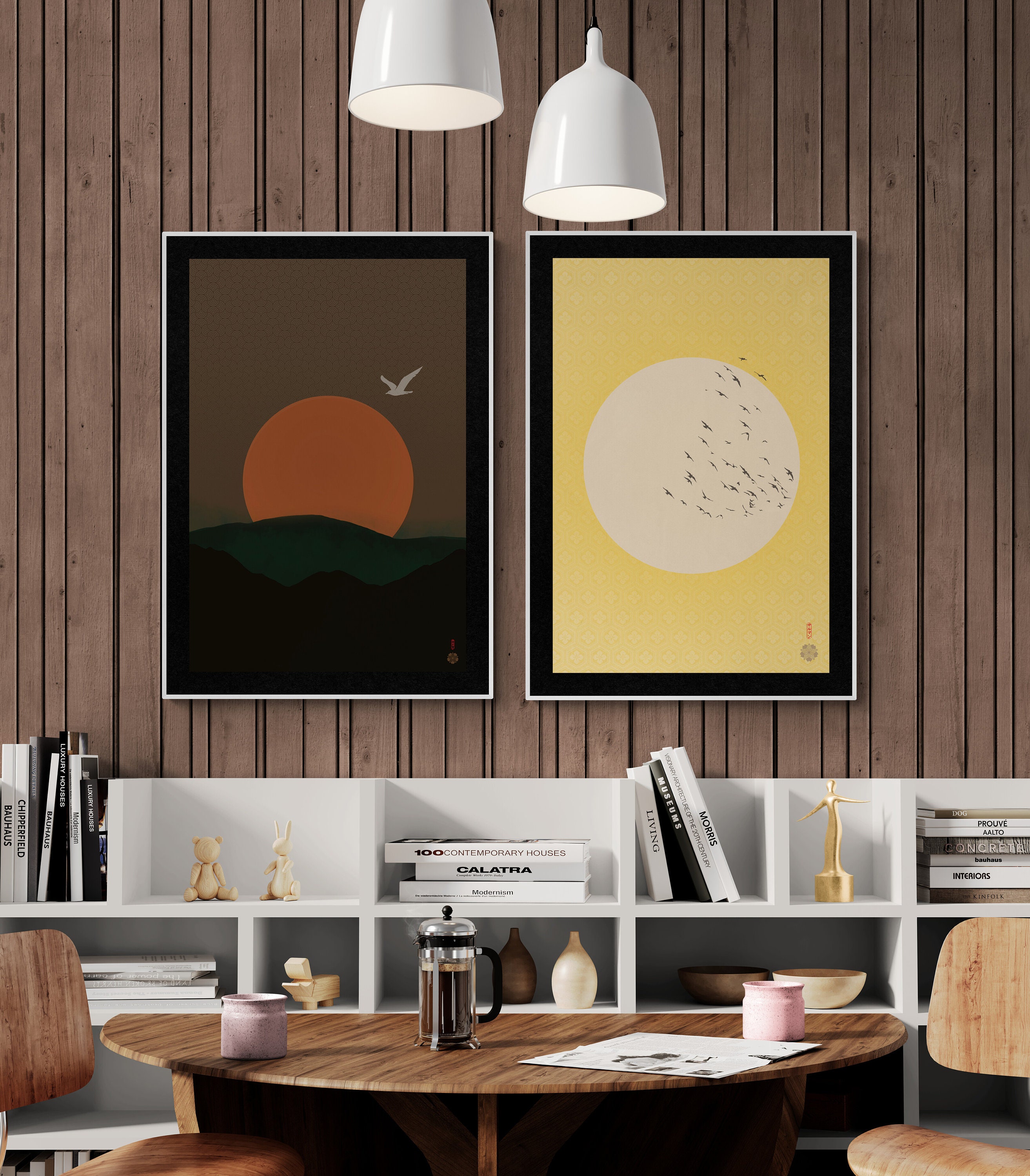 Japandi Art Print | Zen Artwork | Gallery Wall Art | Japan Woodblock ...