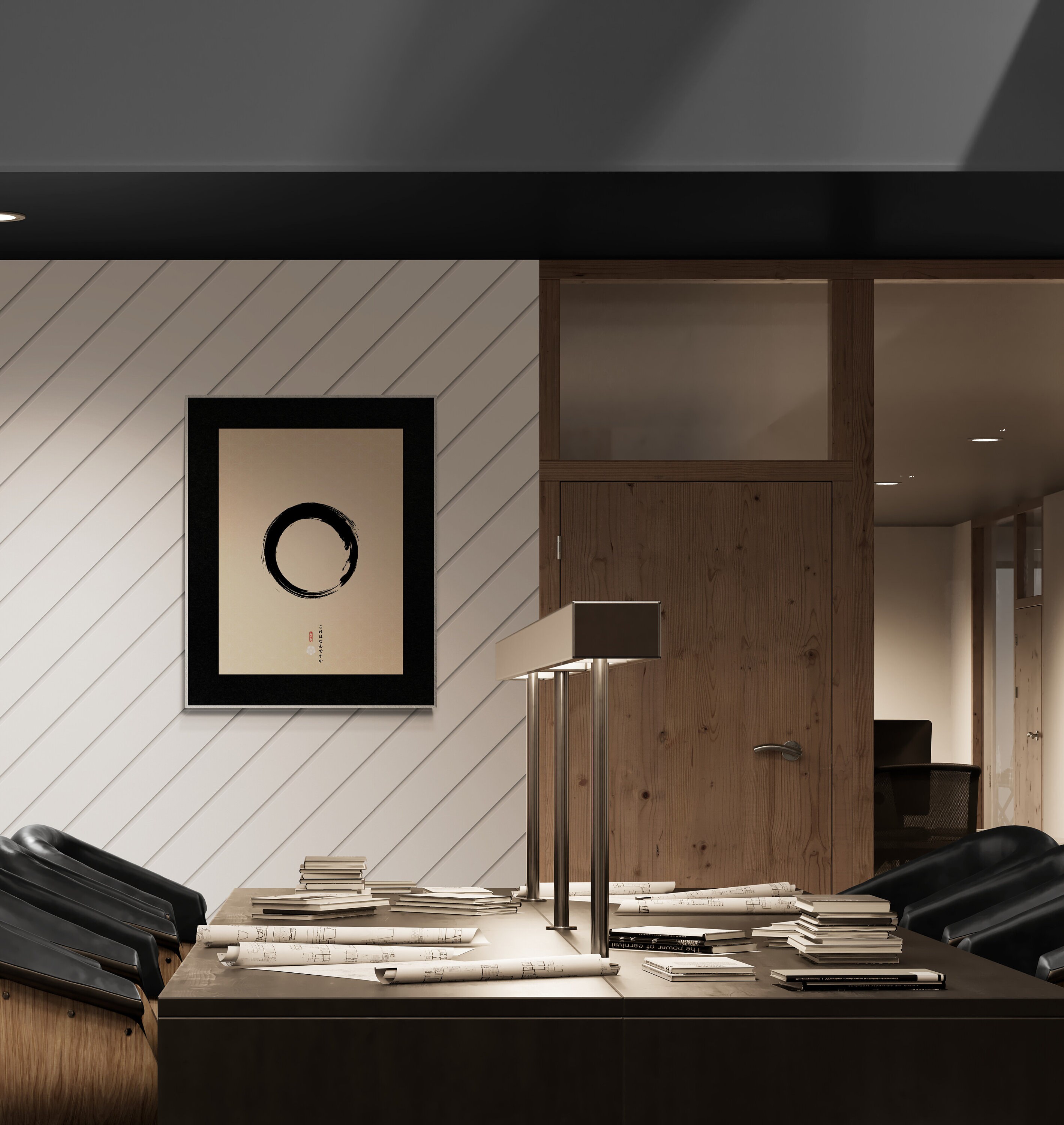 Enso - Japandi Wall Art, Enso Circle, Digital Download, Zen Wall Art ...