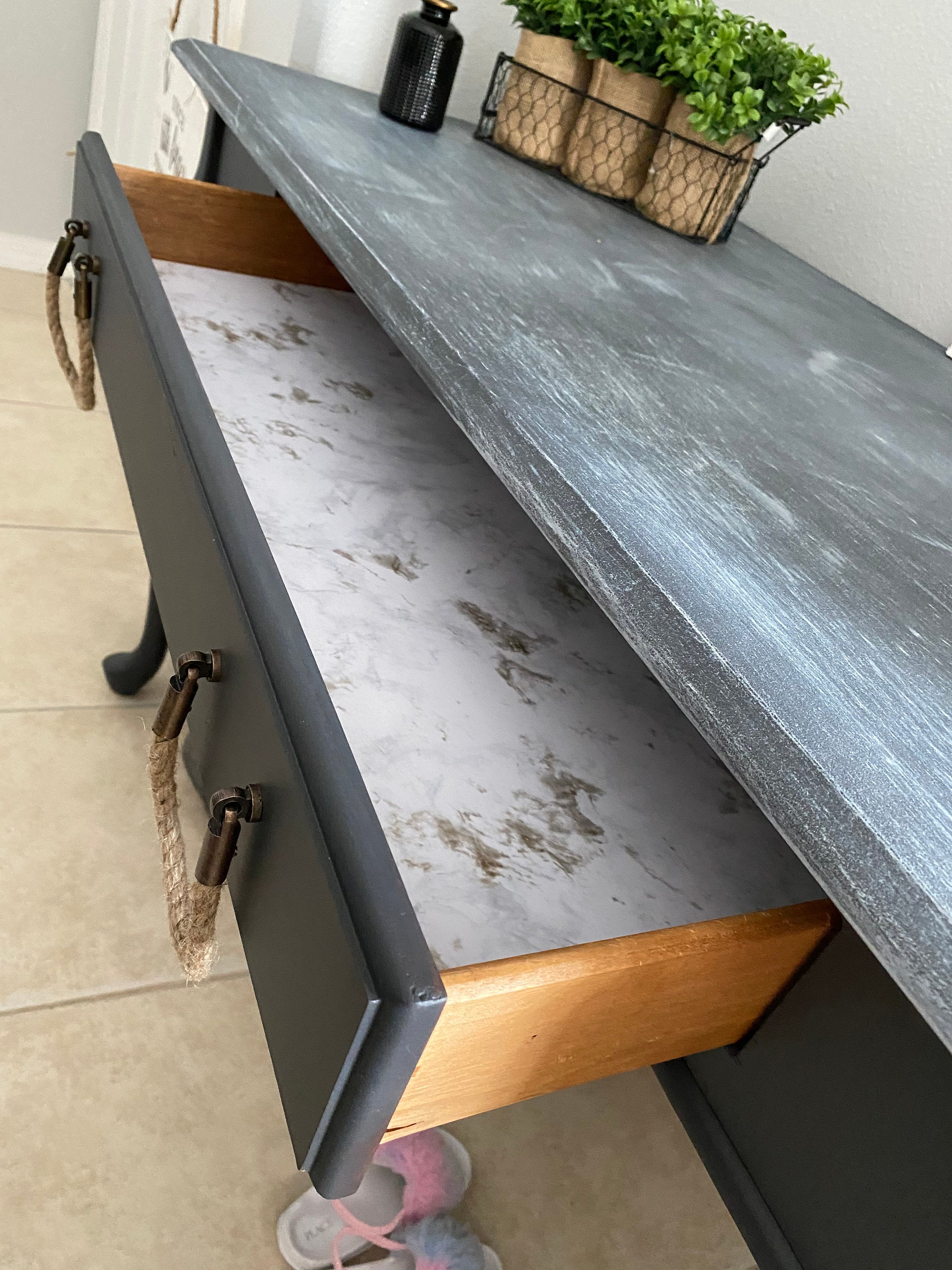 Console Table | Farm House Table | Black Table | Modern Farmhouse ...