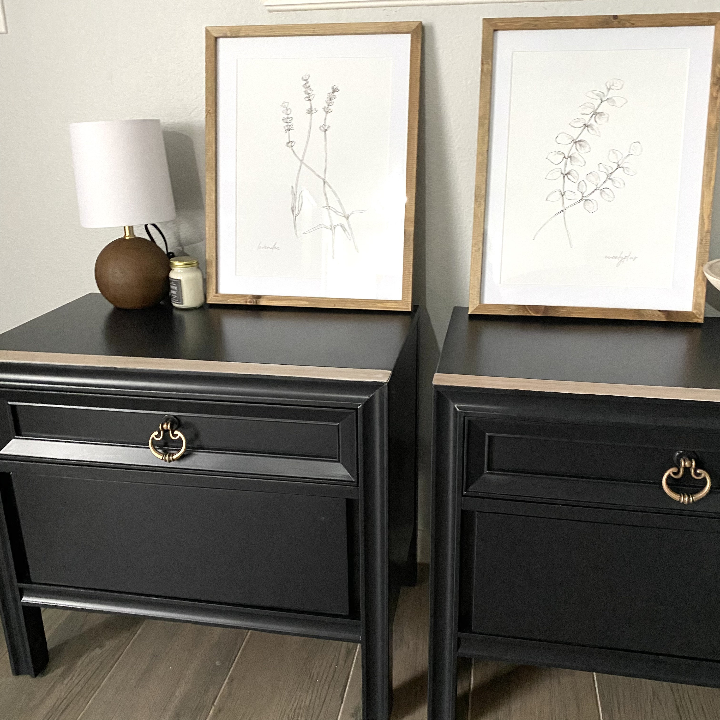 Basic Witz MCM Modern Night Stand Set | MSG for SHIPPING Quote - Etsy