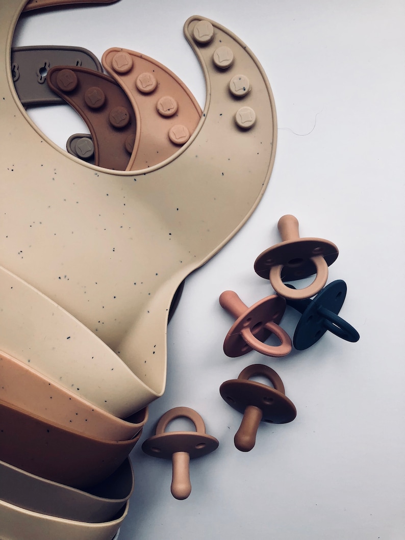 Baby Bibs Gender Neutral Eco Friendly Silicone | Etsy