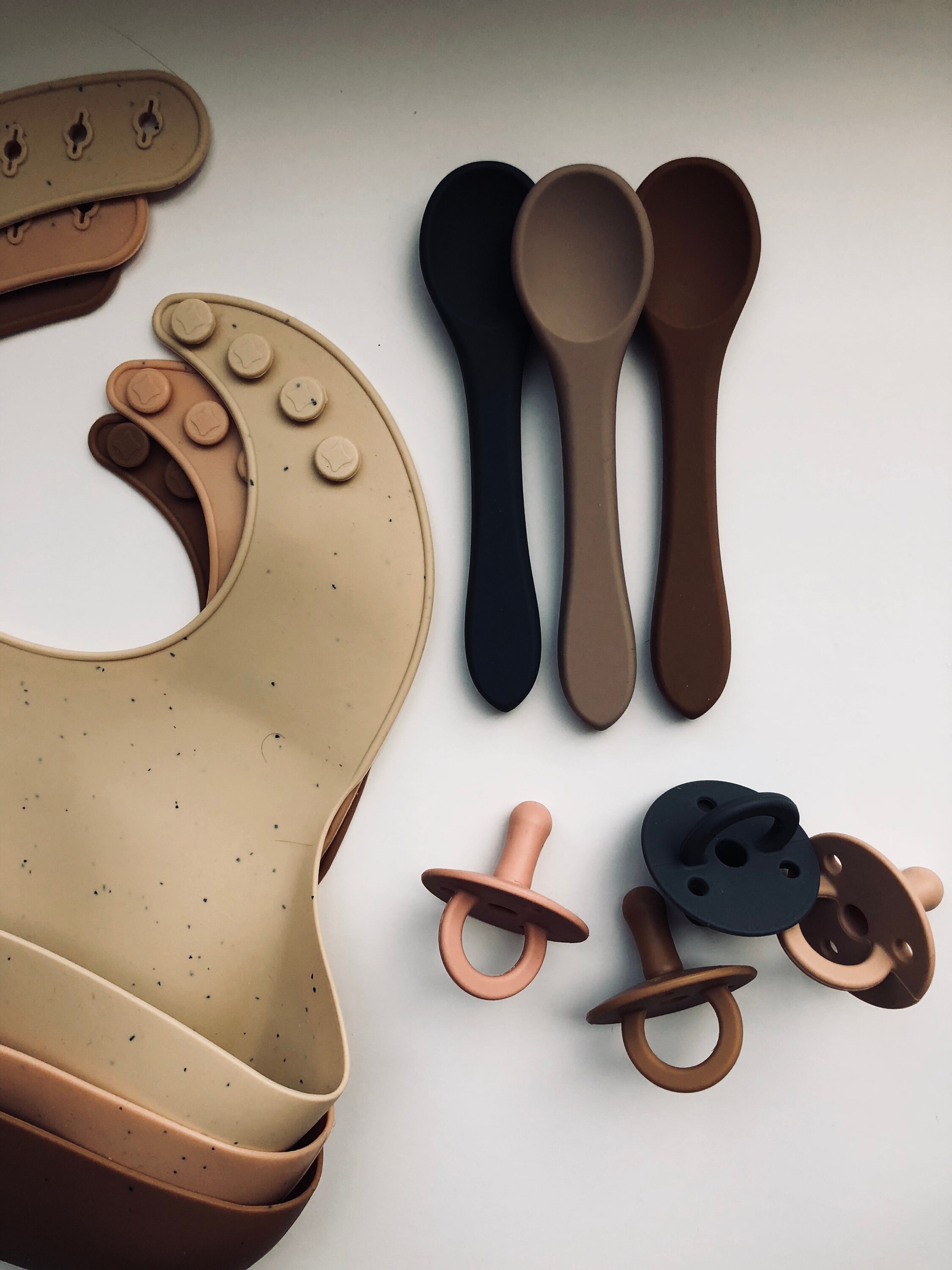 Baby Spoons Eco-friendly and Food Grade Silicone Baby | Etsy