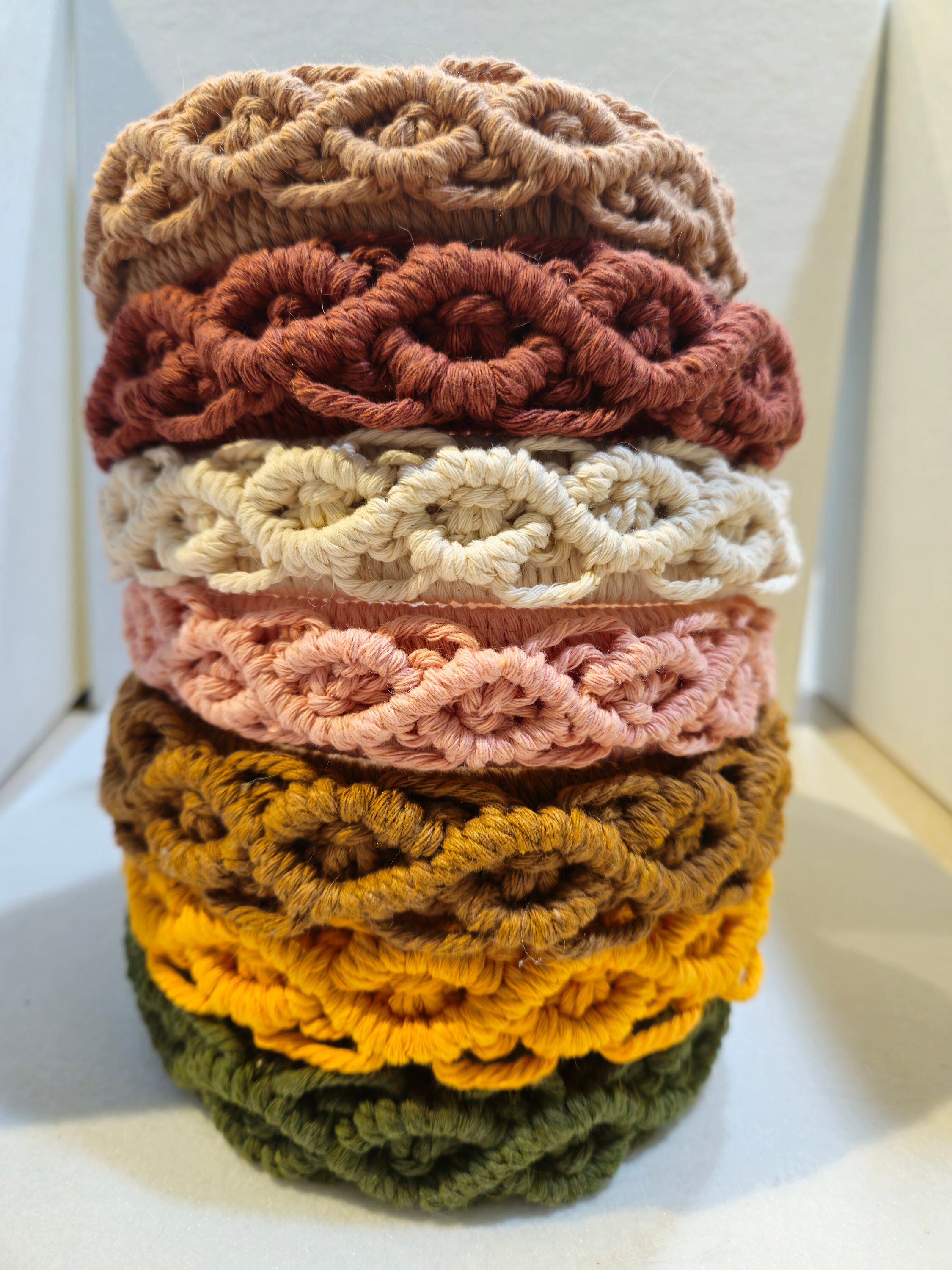 Macrame Diamond Headband I Macrame Headband I Boho Headband I Hippie ...