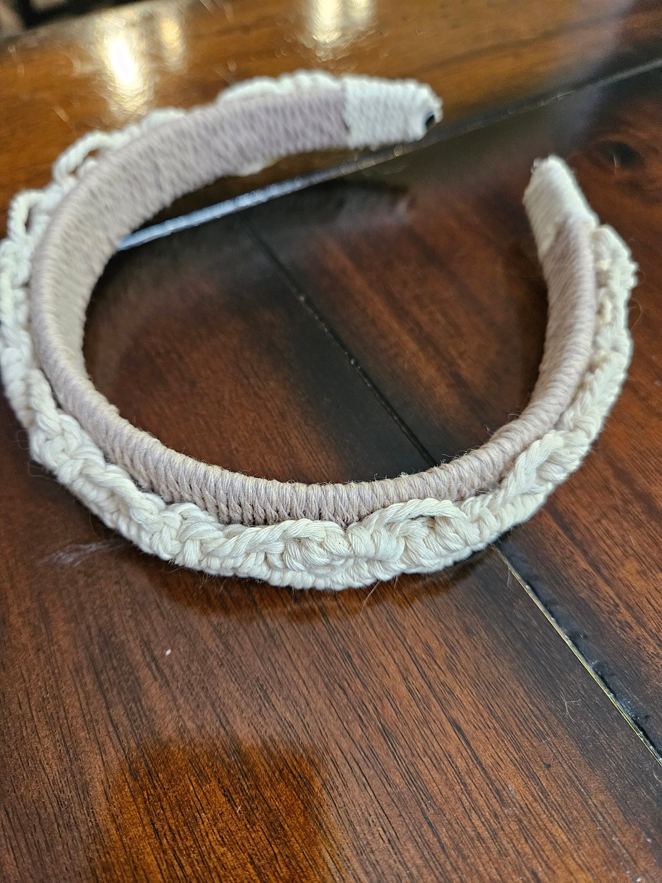 Macrame Diamond Headband I Macrame Headband I Boho Headband I Hippie ...