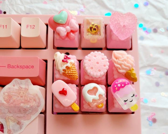 Cute Pastel Pink Sweet Candy Keycaps Collection , [updated Apr.04.21 ...