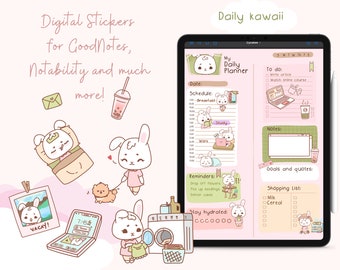 Kawaii Planner Stickers - Etsy