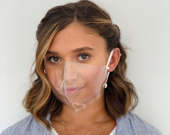 See Through Mask - Etsy