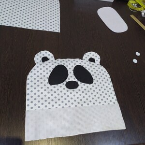 Bear Pillow Pattern, Cushion Bear Diy, Diy Panda, Soft Panda Tutorial ...
