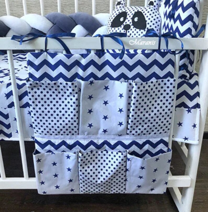 Crib Organizer / Cot Organizer / Toy Basket / Toy Storage / - Etsy