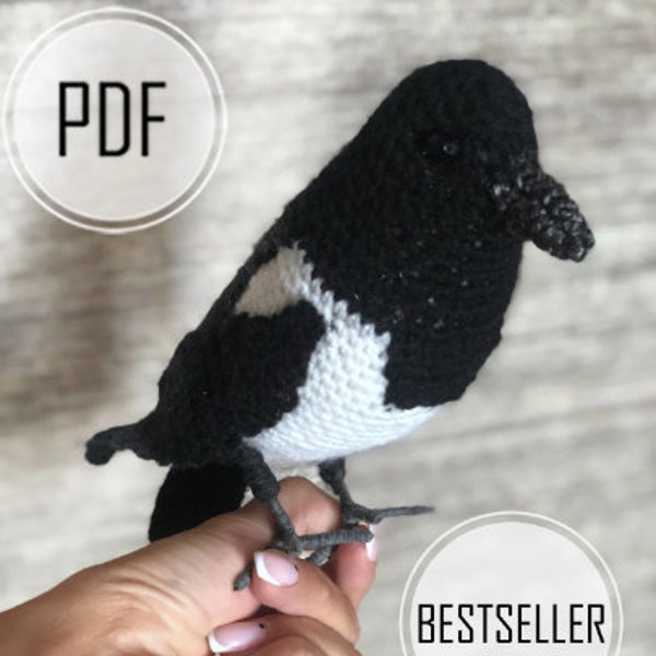 Magpie Pattern - Etsy