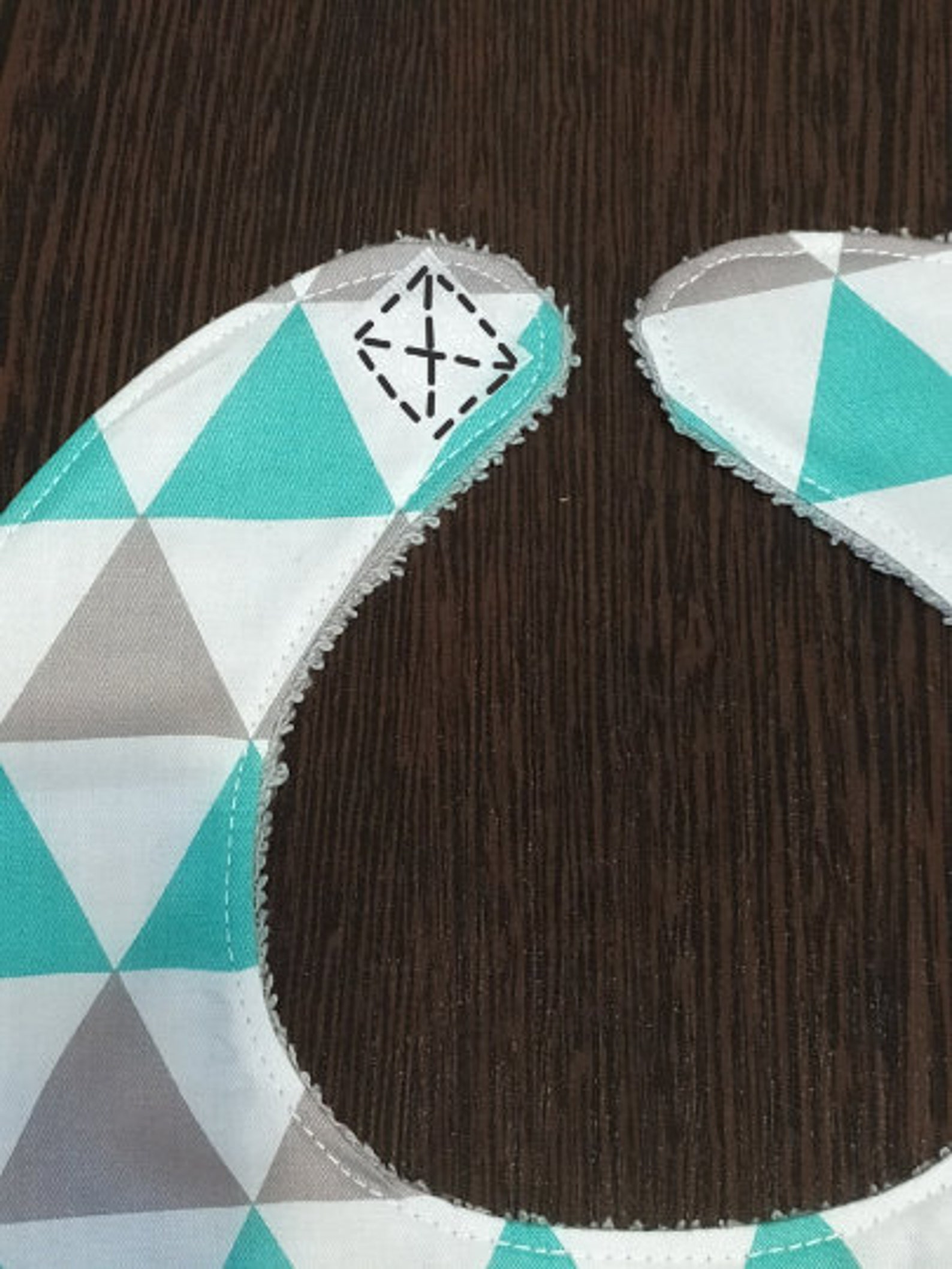 Baby Apron Pattern 2 in 1 Burp Cloth Diy Bib Pattern | Etsy