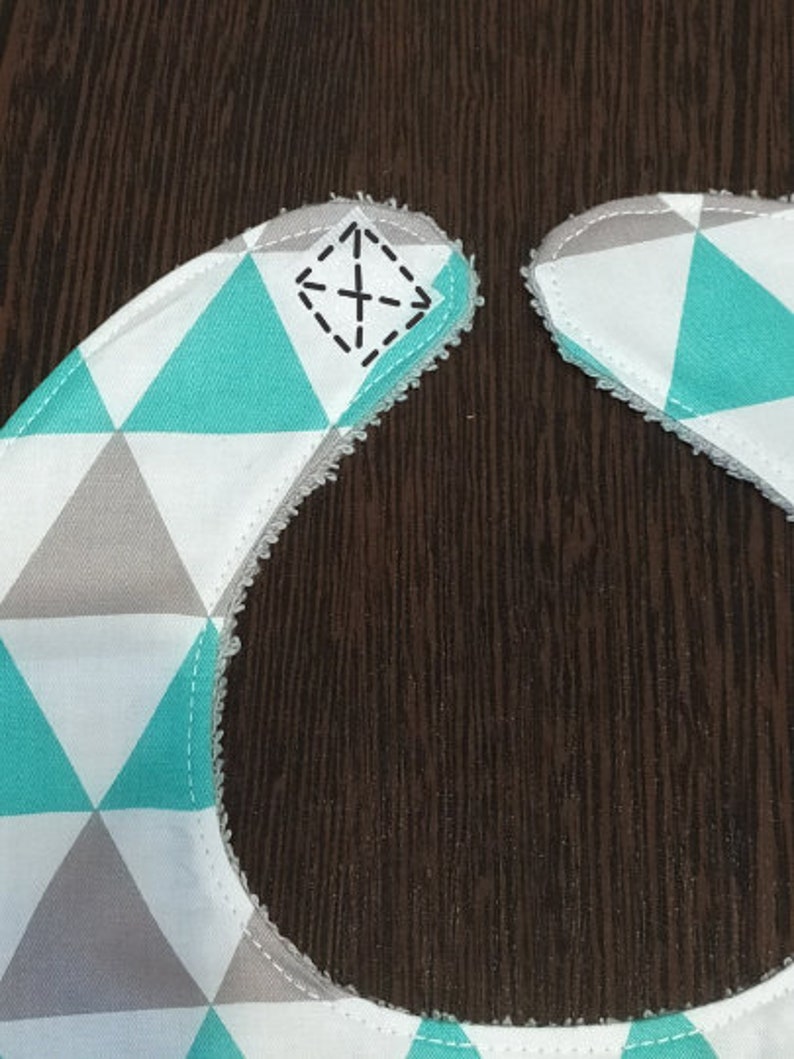 Baby Apron Pattern 2 in 1 Burp Cloth Diy Bib Pattern | Etsy