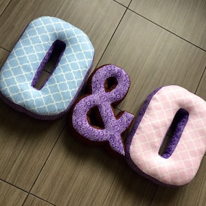 Letters Pillow Pattern, Letter Pillow, Letter Pillows, Letter Cushions ...