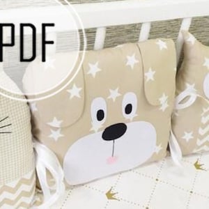 Dog Pillow Pattern, Dog Toy Diy, Animal Pillow Pattern, Decor - Etsy