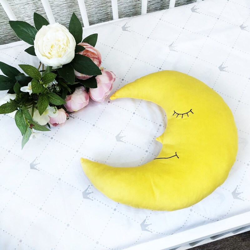 Moon Pillow - Etsy