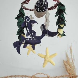 Ocean Mobile, Constellation Mobile, Baby Mobile, Sea Wall Hanging ...