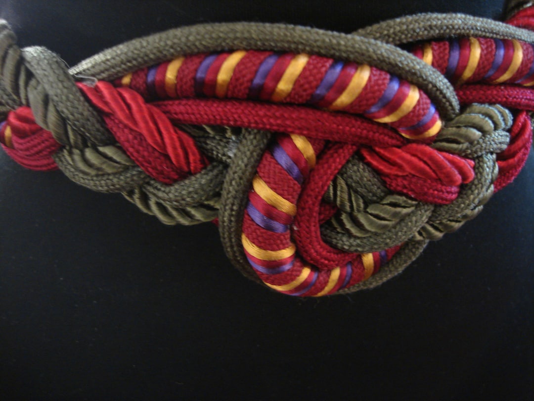 RED & GREEN ROPE Corset Belt - Etsy