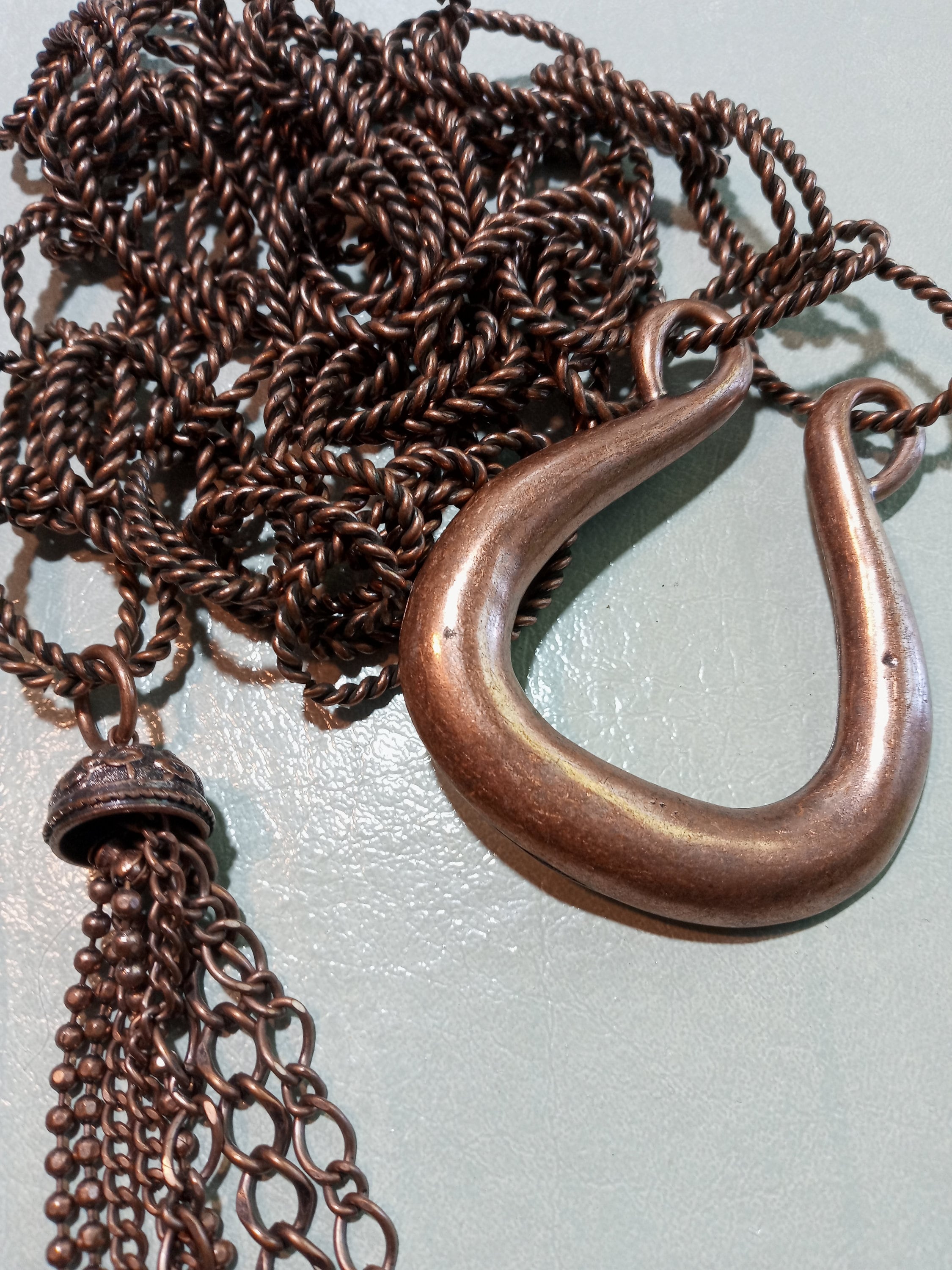 COPPER CHAIN BELT - Etsy