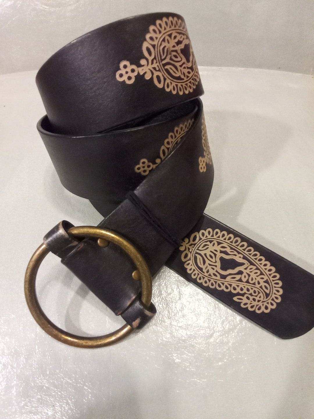 BOHO GYPSY BLACK Belt - Etsy