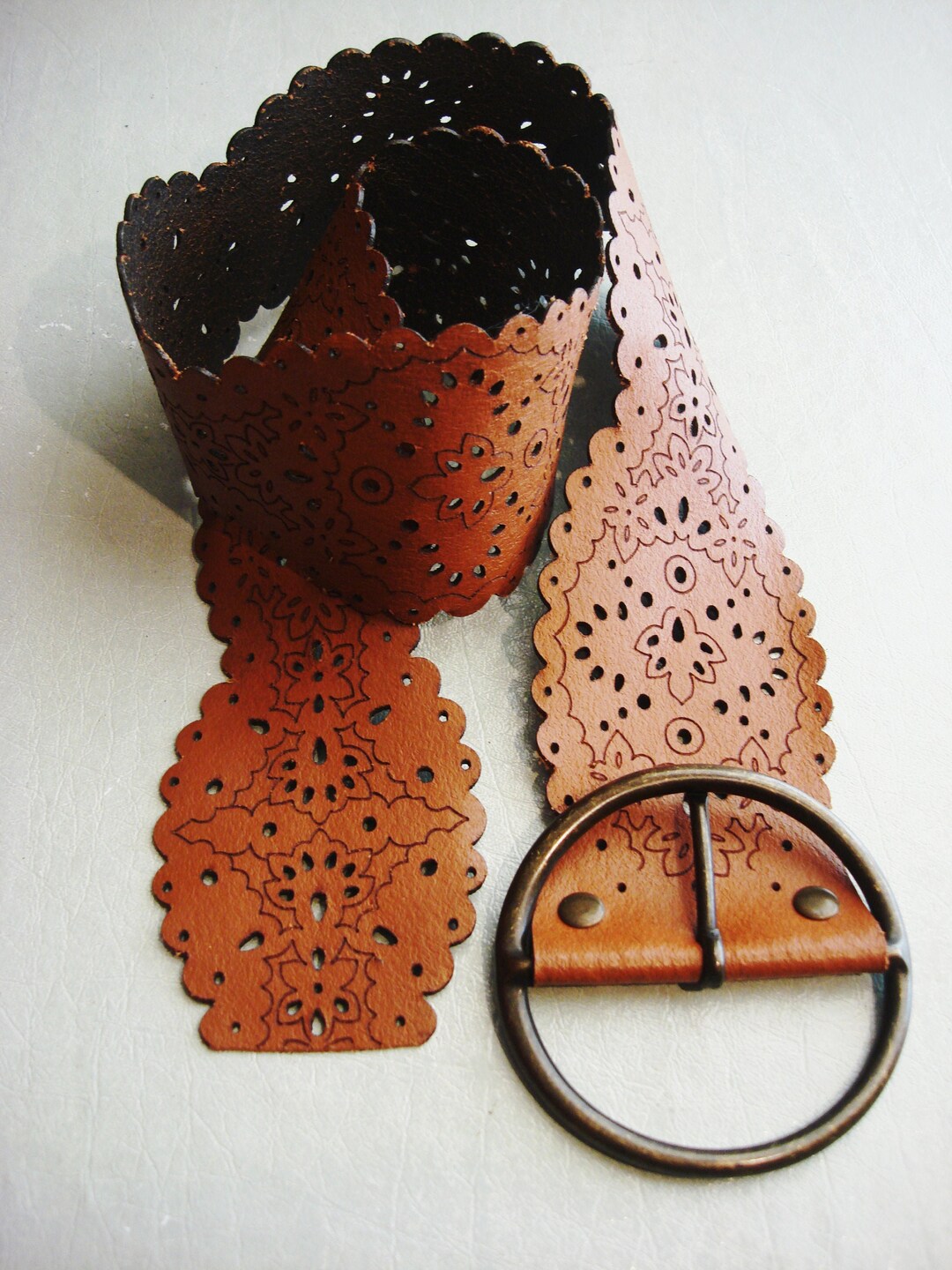 BOHO GYPSY LEATHER Corset Belt - Etsy