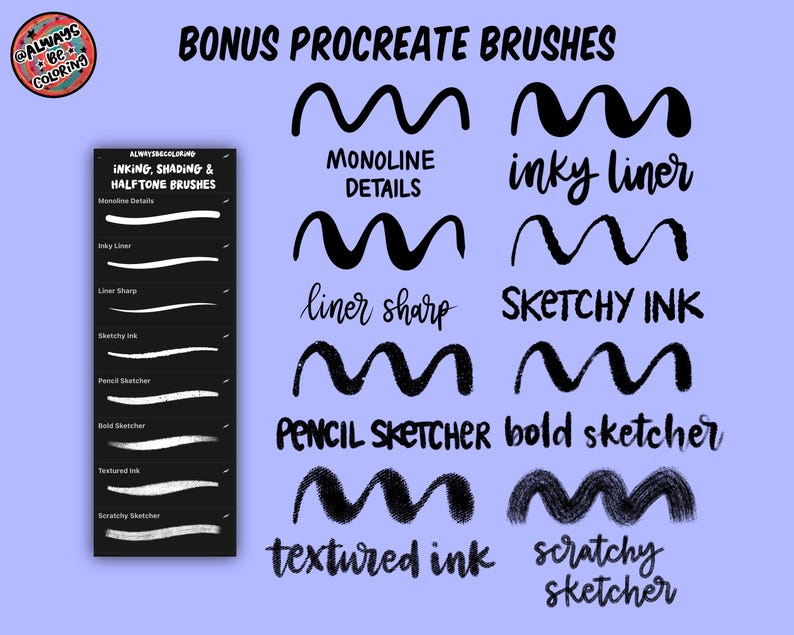 285 Procreate Comic Brushes & Stamps With Speech Bubbles, Action Words ...