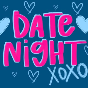 INSTANT DOWNLOAD! Custom Date Night Palette & PDF Color Swatches for ...