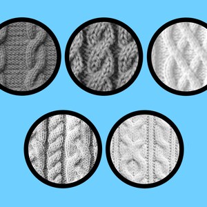 20 Knit Seamless Pattern Procreate Brushes! Fabric Brushes, Texture ...