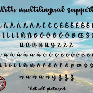 Hand Lettered Script Font, Hand Drawn Font, Branding Font, Modern ...