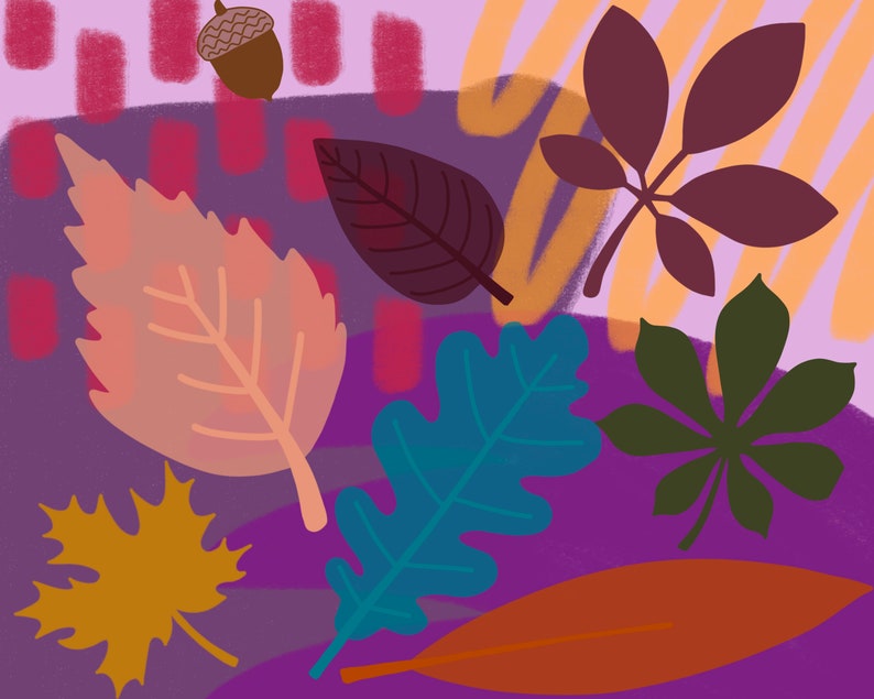 Procreate Spooky Fall Sticker Set Over 100 Procreate Stamp - Etsy