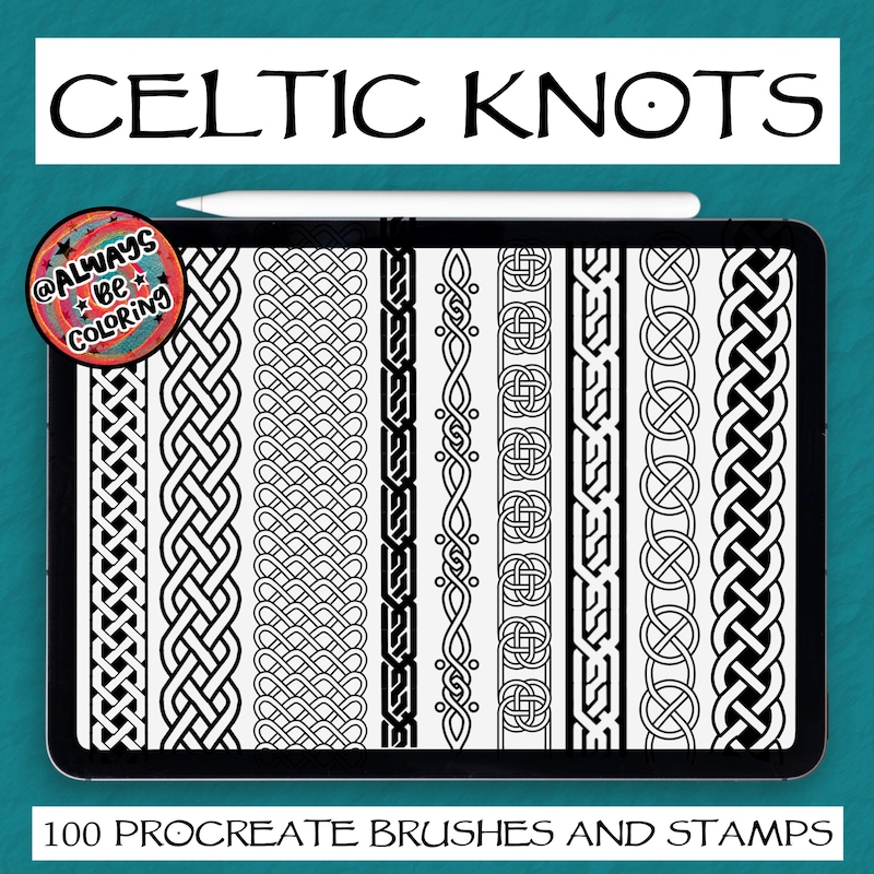 Knot Procreate Brush - Etsy