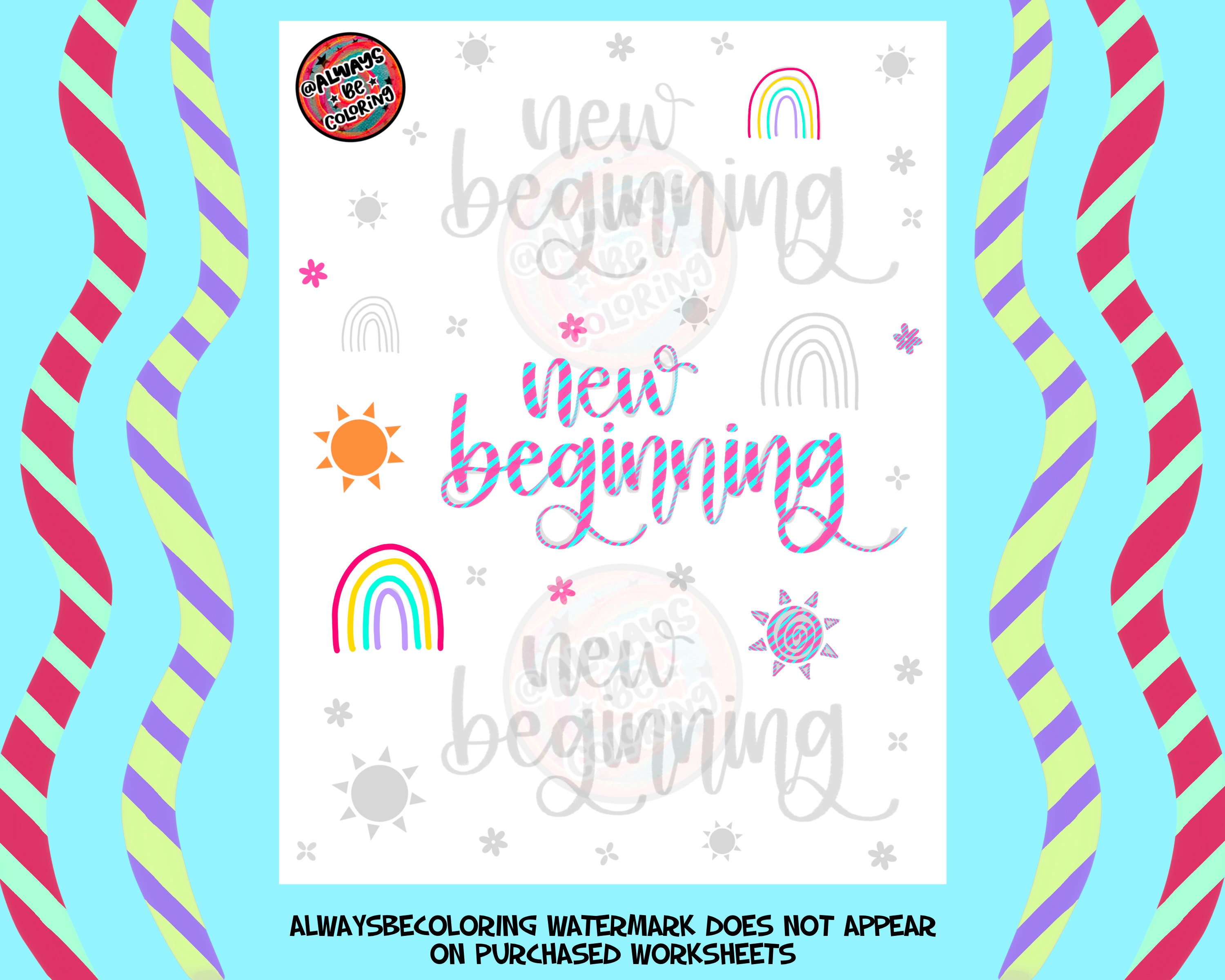 7 Procreate Brushes & 10 Lettering Practice Worksheets New | Etsy