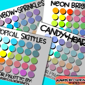 INSTANT DOWNLOAD Custom Date Night Palette & PDF Color | Etsy