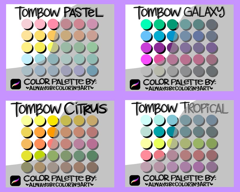 INSTANT DOWNLOAD Custom Date Night Palette & PDF Color | Etsy