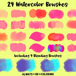 Procreate A to Z Flower Illustration Set! 120 Procreate Brushes & 68 ...