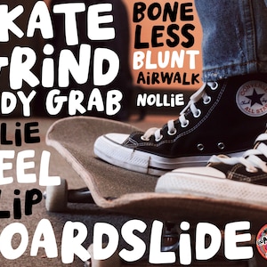 Sup Bruh Font Hand Drawn Display Font, Cricut Font, Modern Procreate ...