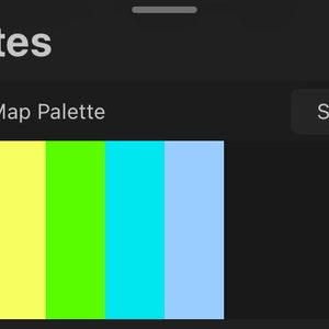 3 Etsy Sales Maps With Bonus Procreate Color Palette! 2 Procreate US ...