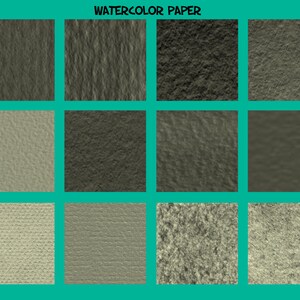 Procreate Canvas and Paper Texture Brushes Add to Your | Etsy