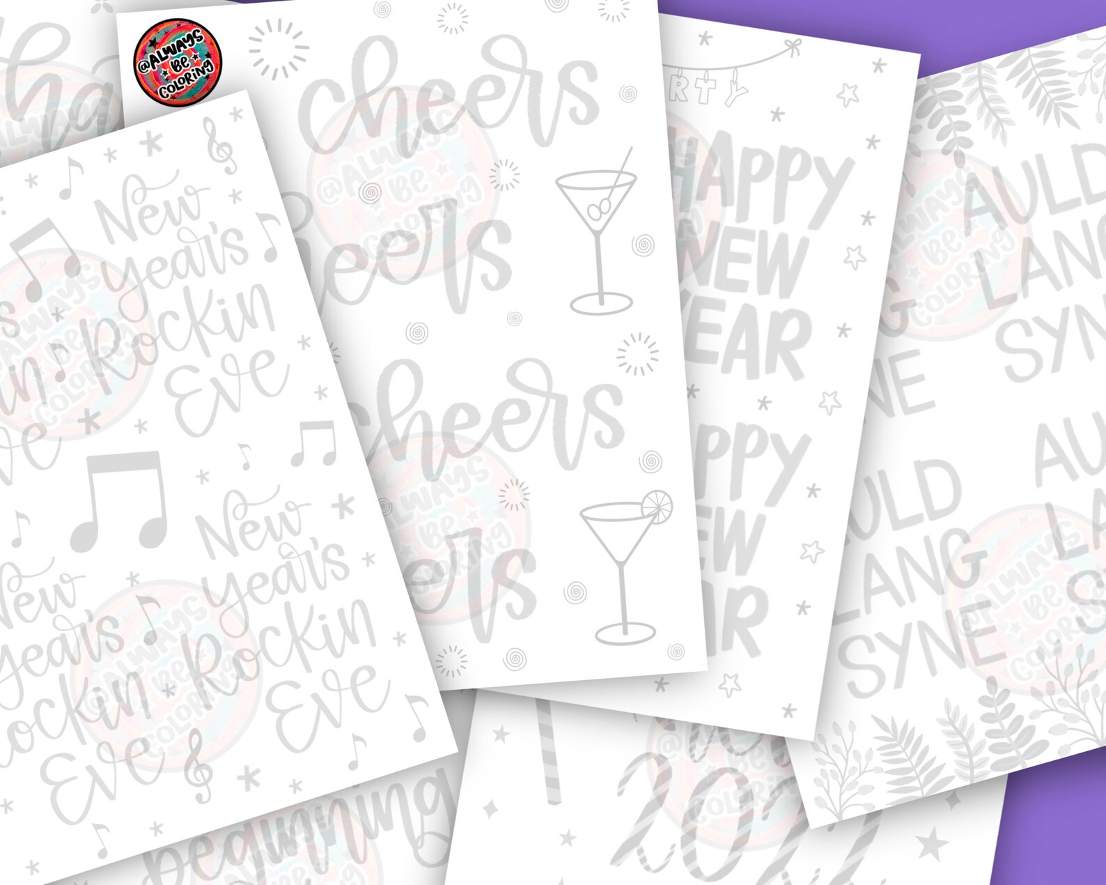 7 Procreate Brushes & 10 Lettering Practice Worksheets New | Etsy